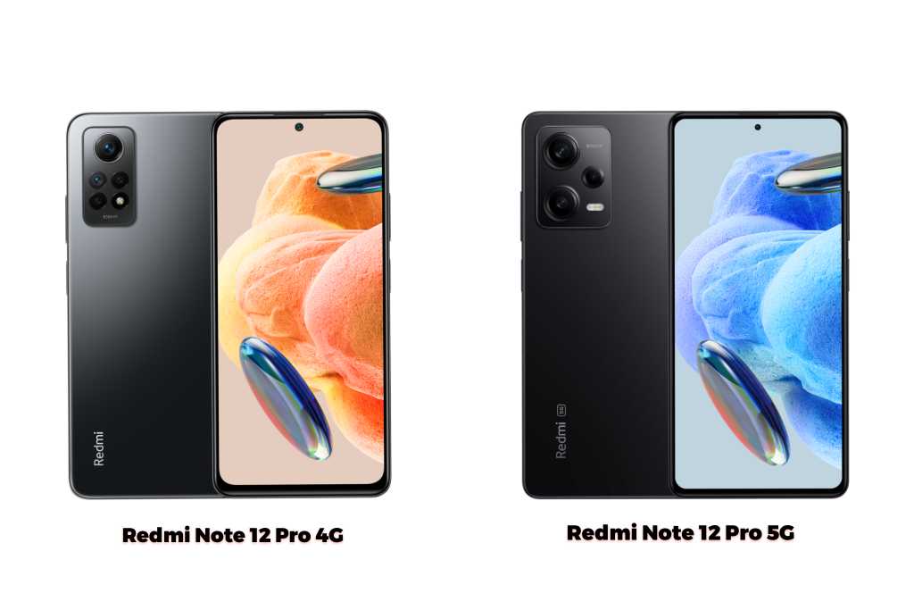 Perbedaan Harga dan Spesifikasi HP Xiaomi Redmi Note 12 Pro 4G dan ...